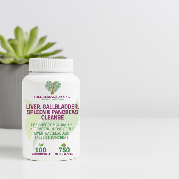 Liver, Gallbladder, Spleen & Pancreas Support – Thee Herbal Blessing